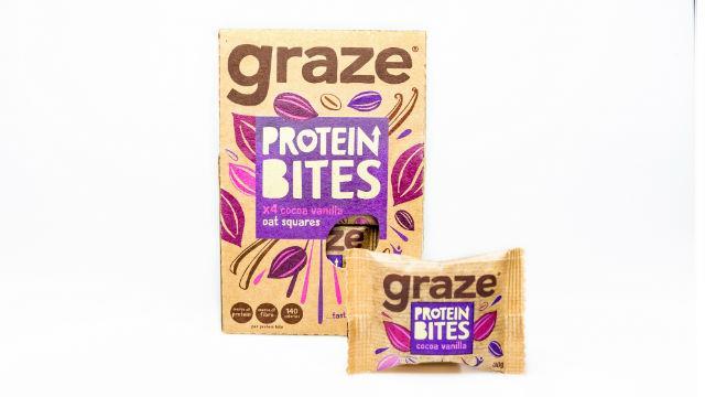 Graze launches Protein Bites | News | British Baker