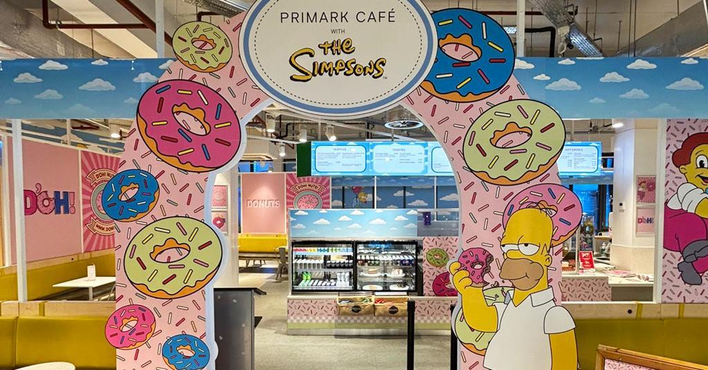 Primark launches The Simpsons-themed cafés across the UK | News ...