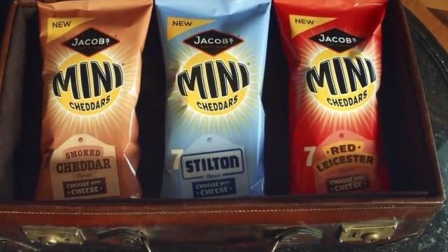 Jacob’s adds Stilton and Red Leicester to Mini Cheddar range | Product ...