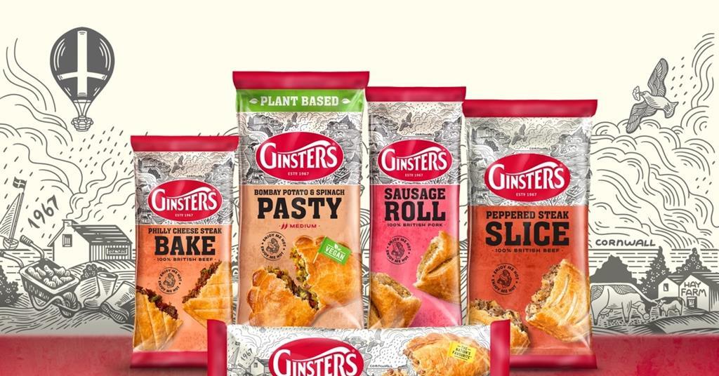 Ginsters unveils colourful new design with ‘Cornish attitude’ | Product ...