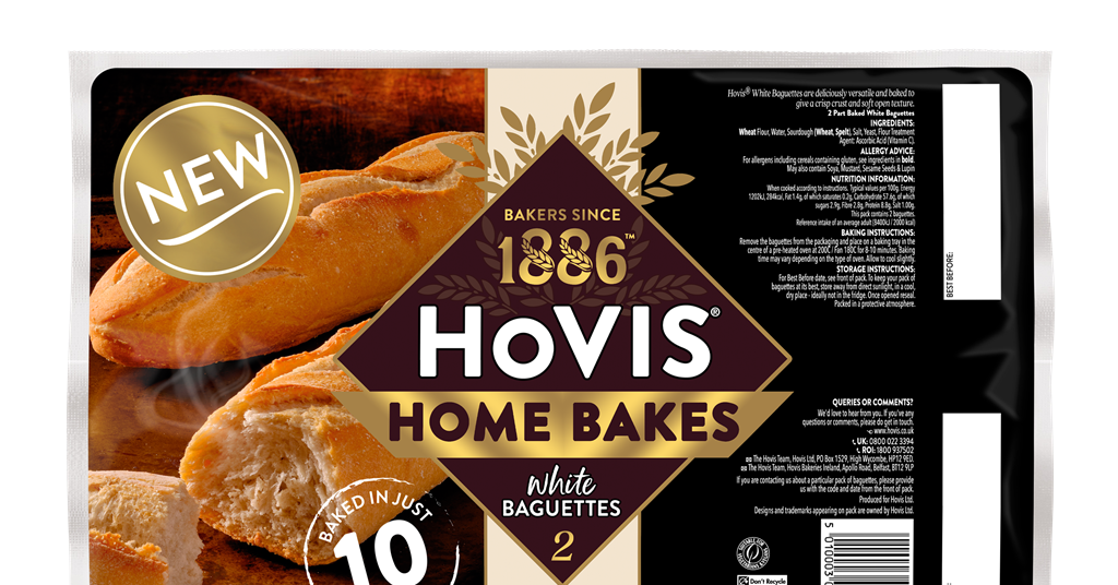 Hovis extends Bakers Since 1886 range with bake at home NPD | Product ...