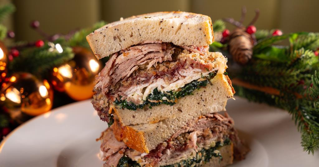 12 festive sandwiches rolled out for Christmas 2025 | British Baker