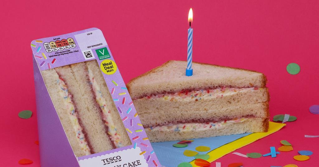 Tesco launches Birthday Cake Sandwich | News | British Baker
