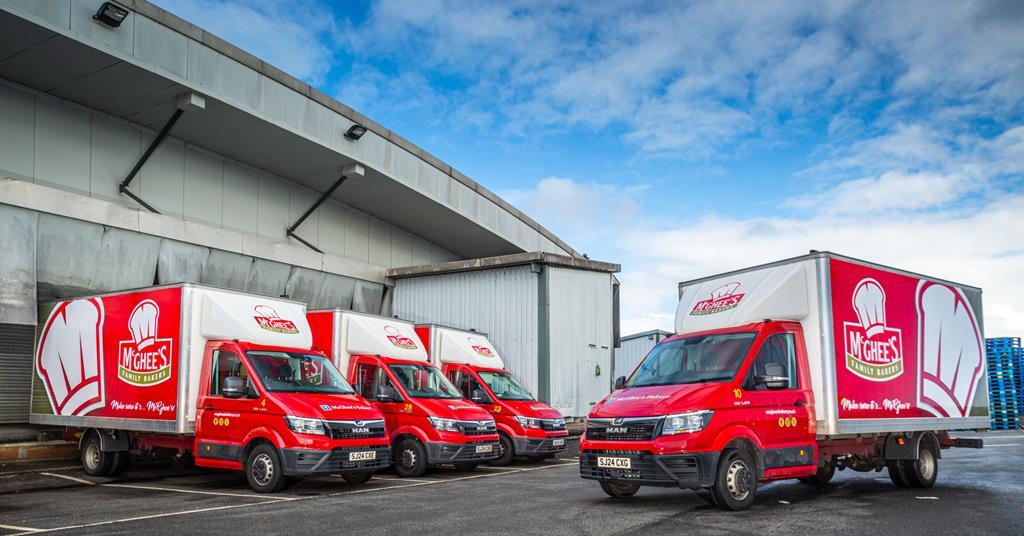 McGhee’s updates delivery fleet with 12 new vehicles | News | British Baker