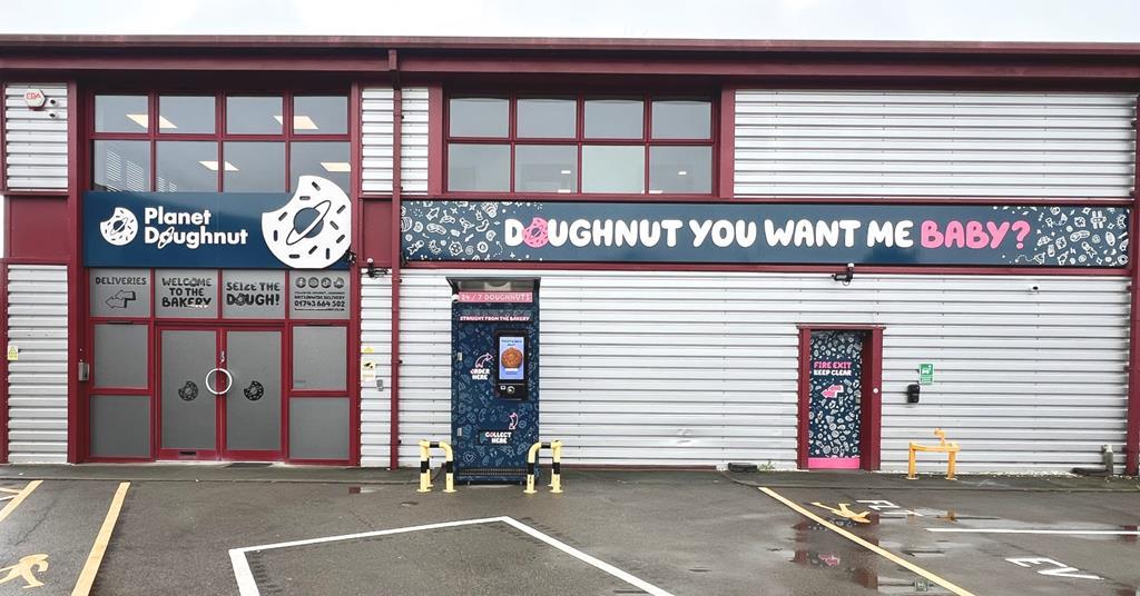 Shrewsbury firm unveils doughnut vending machine | British Baker