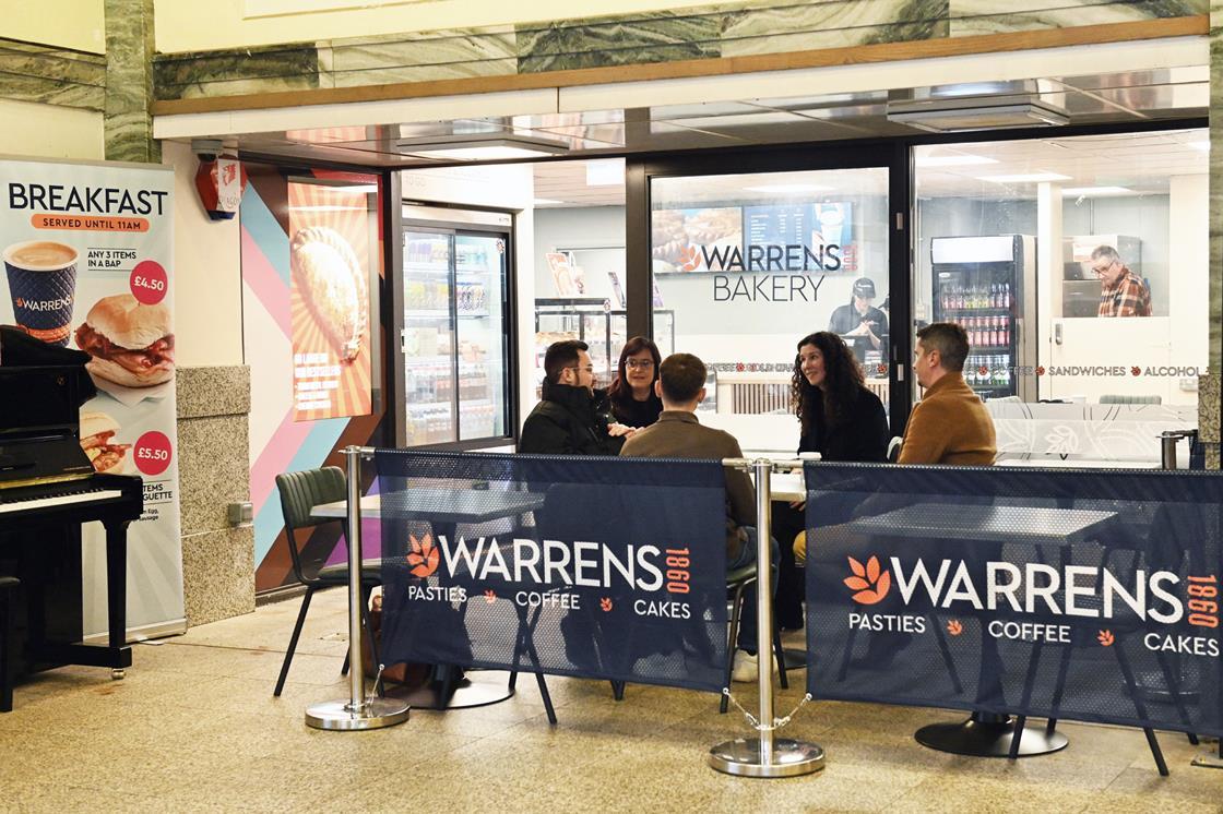 Warrens Bakery opens first travel store in Wales | British Baker