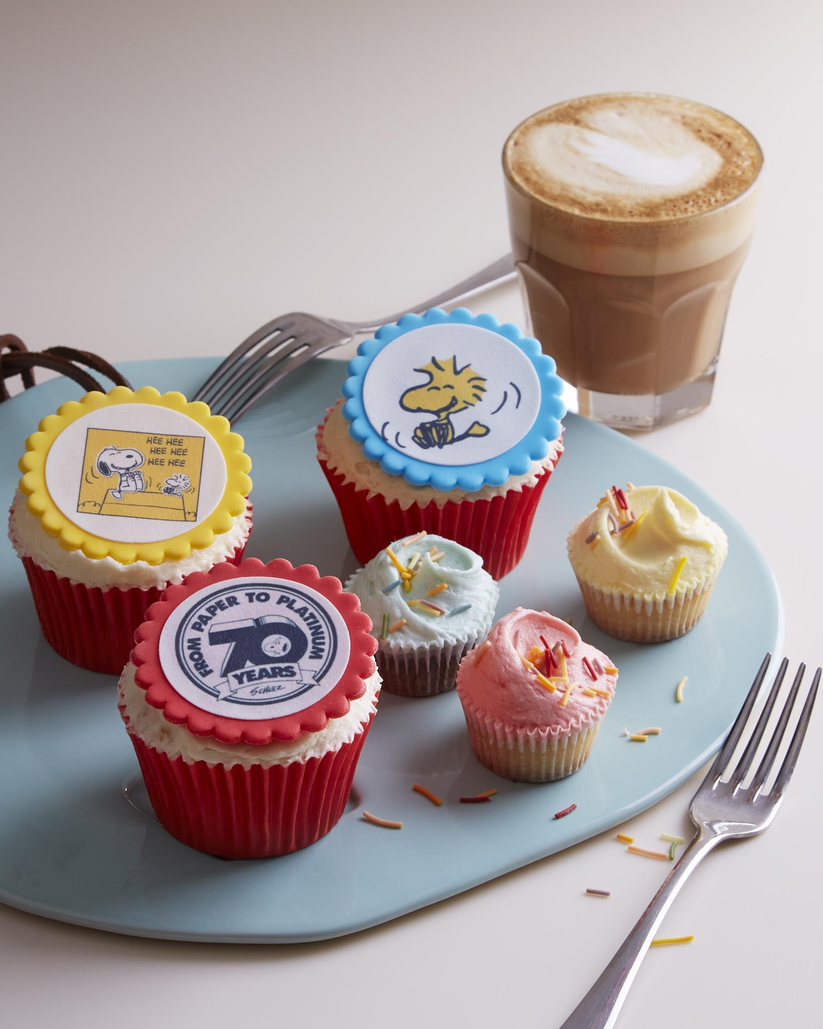 Comic strip Peanuts and Hummingbird Bakery unveil cupcake range | News ...