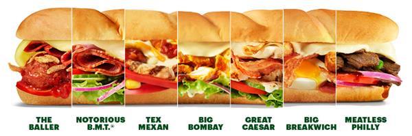 Subway unveils new Series menu with set fillings | News | British Baker