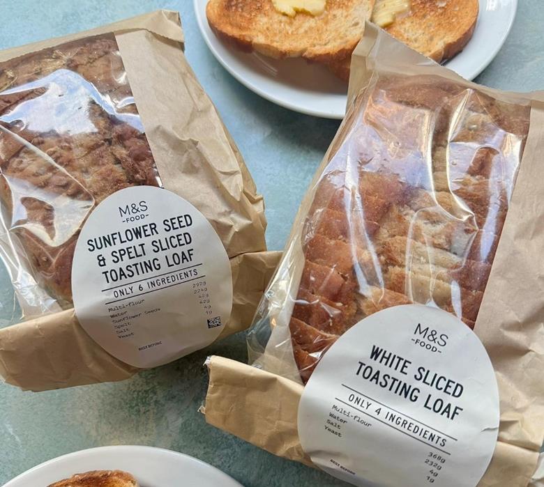 M&S Food adds two new toasting loaves to ‘Only… ingredients’ range ...