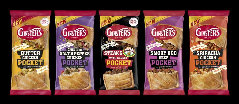 Ginsters launches new Pockets range of on-the-go snacks | Product News ...
