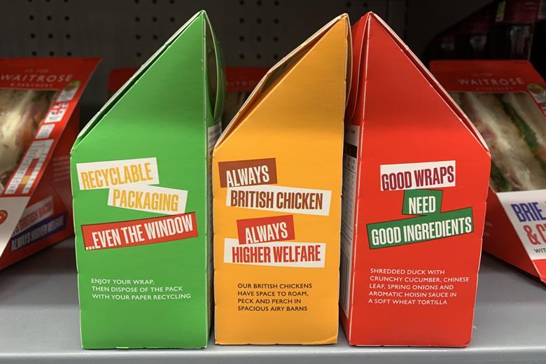 Waitrose updates food-to-go range with recyclable packaging | Product ...
