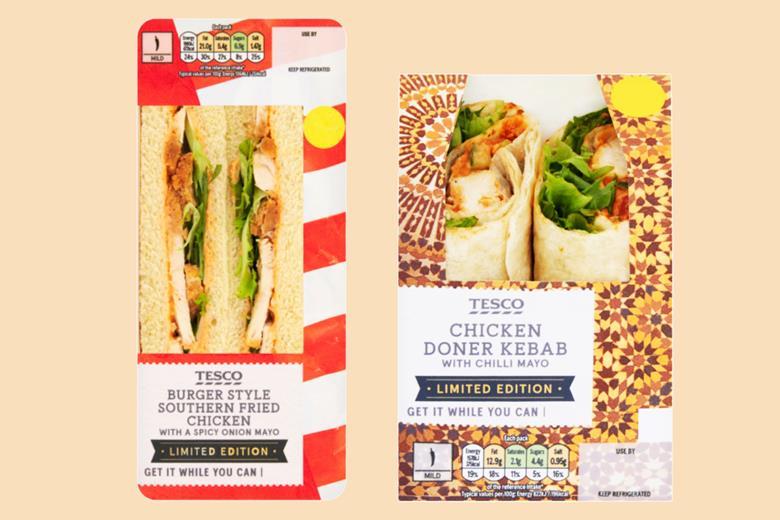 Tesco unveils new takeaway-inspired wraps and sandwiches | British Baker